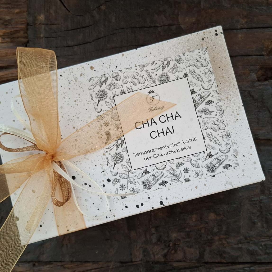 Chai Tee Geschenkset - 4 würzige Sorten für echten Teegenuss | Teekönig